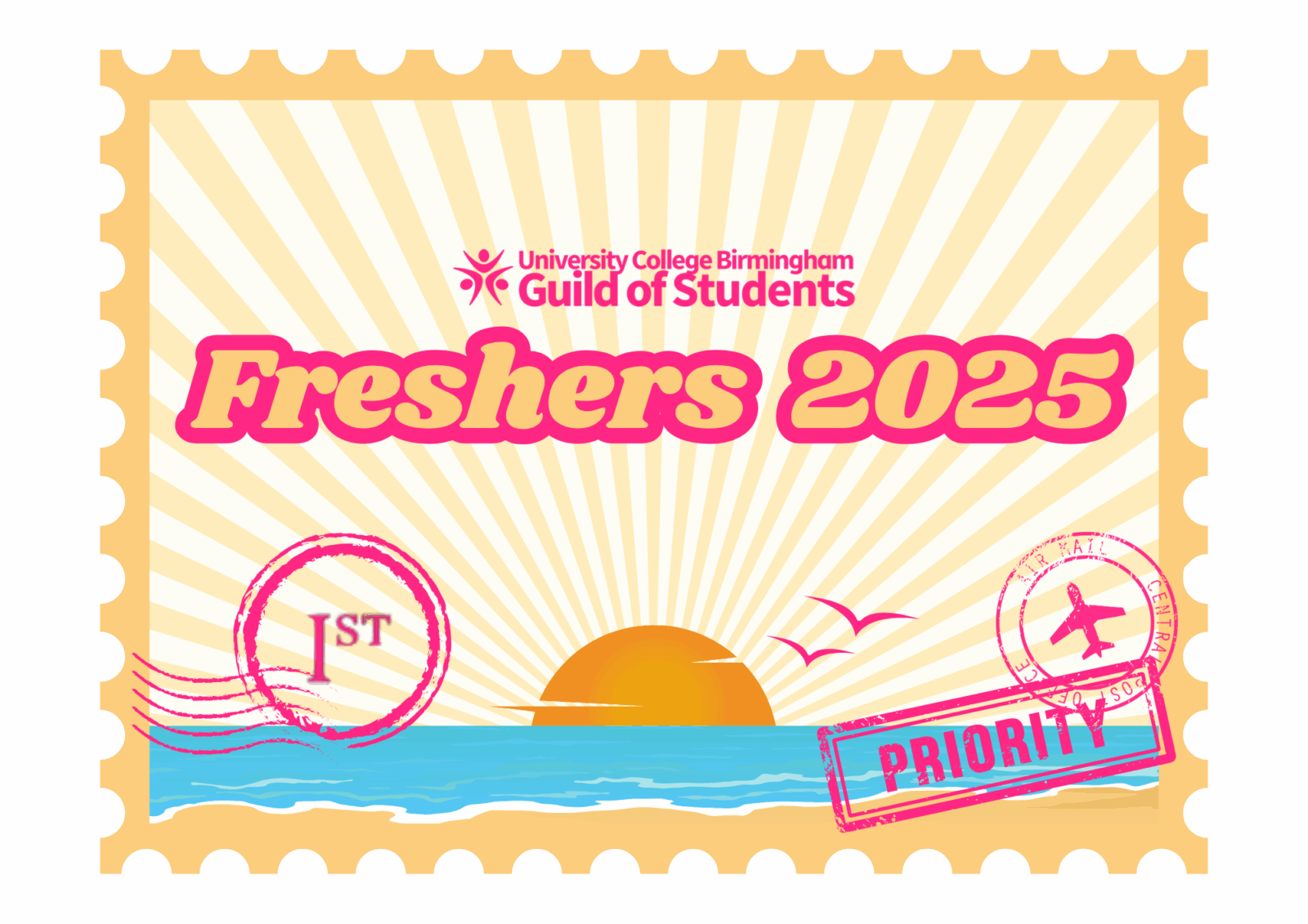 Freshers 2025 Events Calendar – UCB Guild of Students
