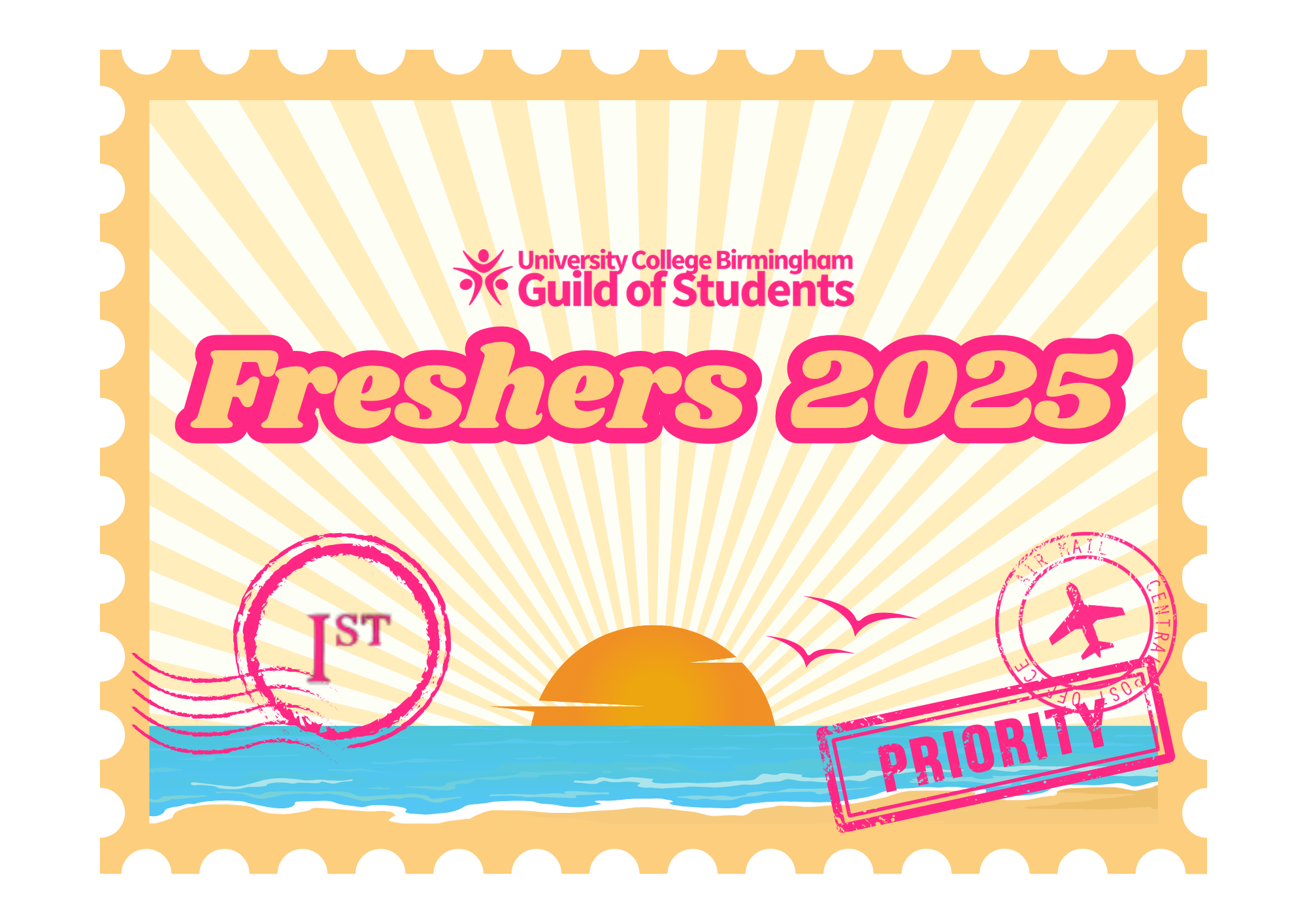Freshers 2025 Events Calendar – UCB Guild of Students